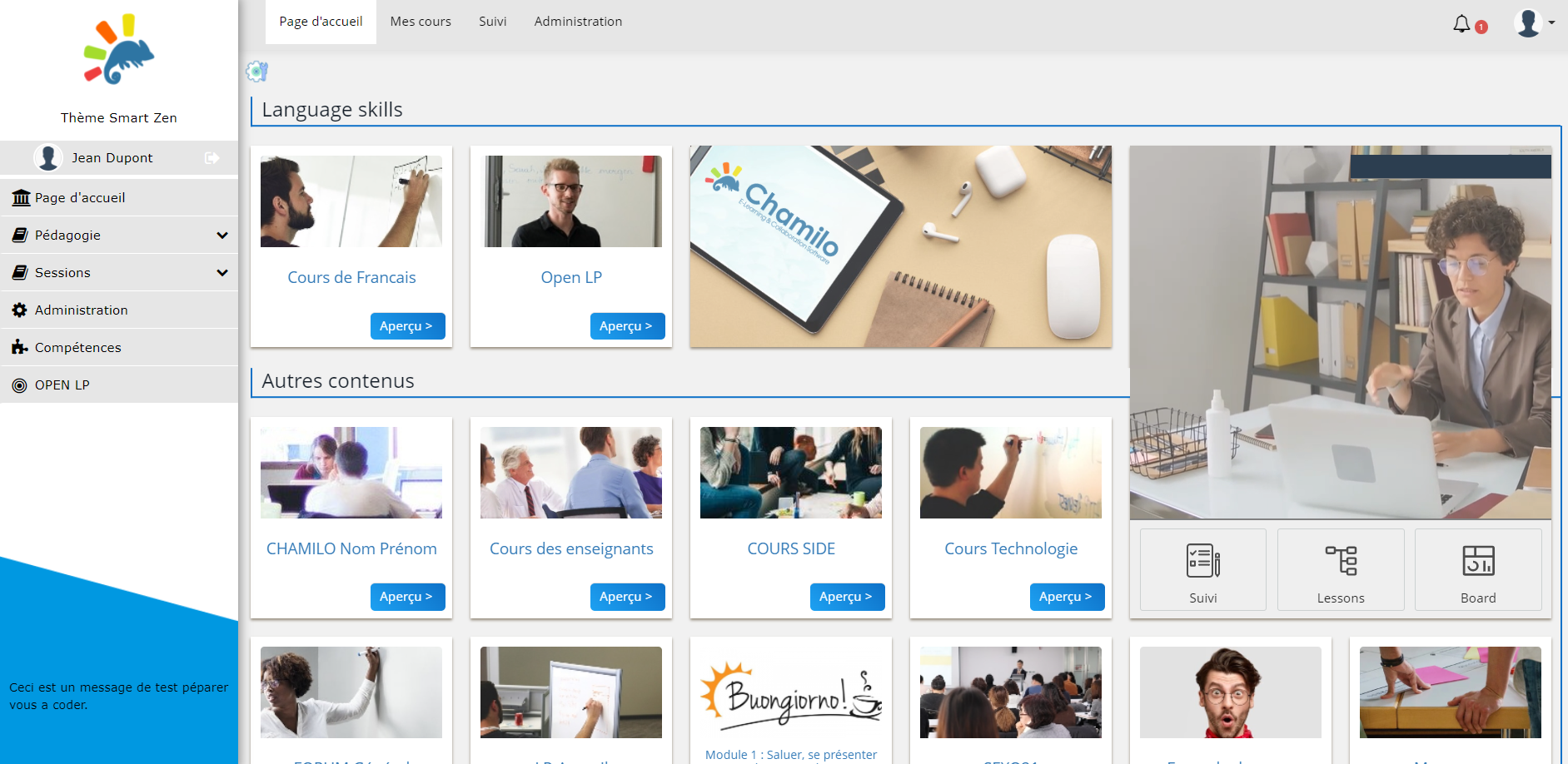 Themes for Chamilo LMS – Ludiscape